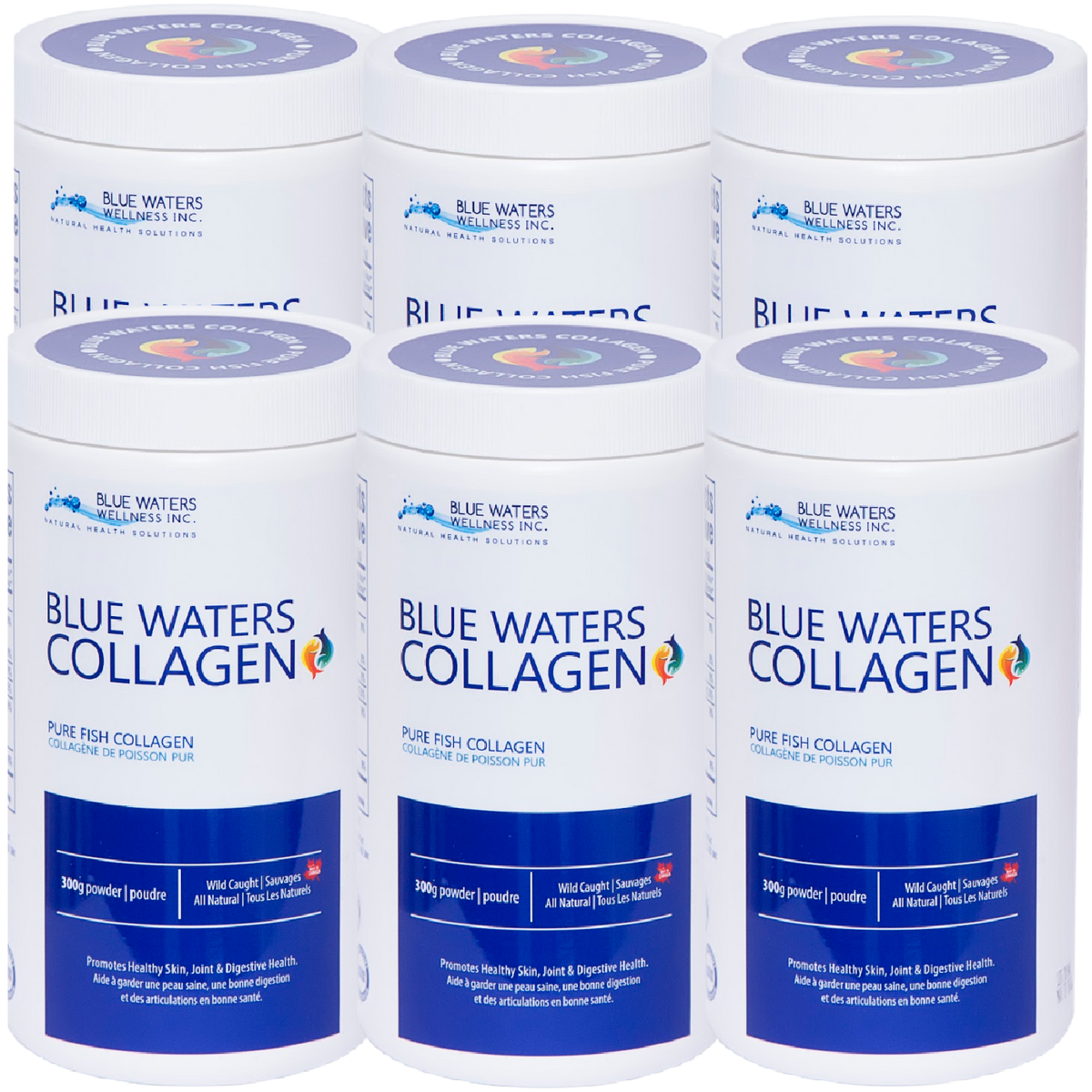 Best Bundle | 6 pack 300g BLUE WATERS COLLAGEN – G&C Marketing